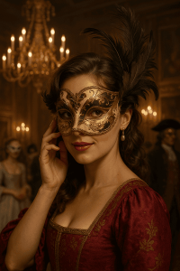 Colombina Mask – Icon of Venetian Elegance and Carnival | ToddMasks