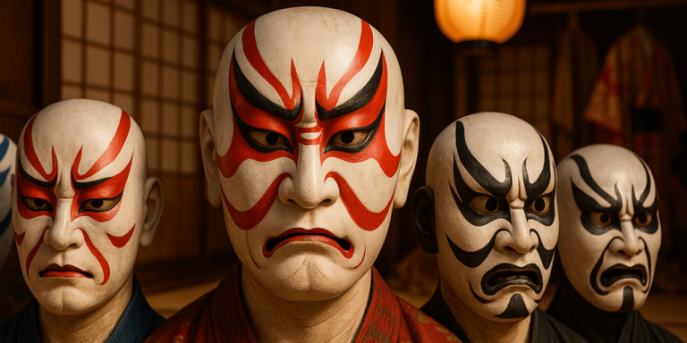 Kabuki Theatre Masks of Japan: History, Symbolism, and Artistic ...