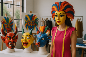 Colombian Carnival Masks — History, Symbolism, Artistry, and Collecting ...